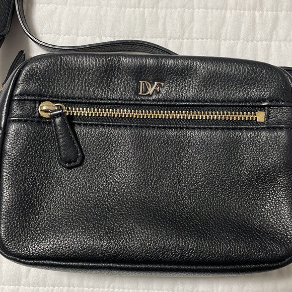 Diane Von Furstenberg | Bags | Authentic Dvf Milo Leather Crossbody Bag ...